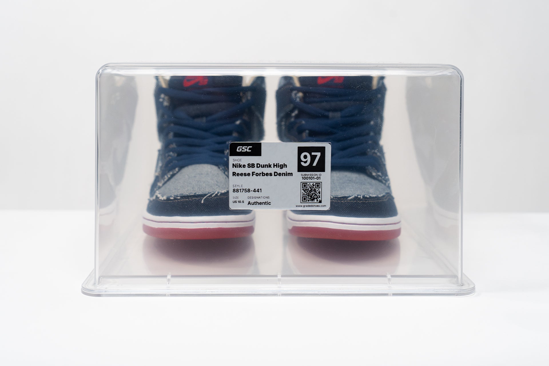 GSC Pre-Order: Authentication, Grading, Preservation of (1) Pair ...